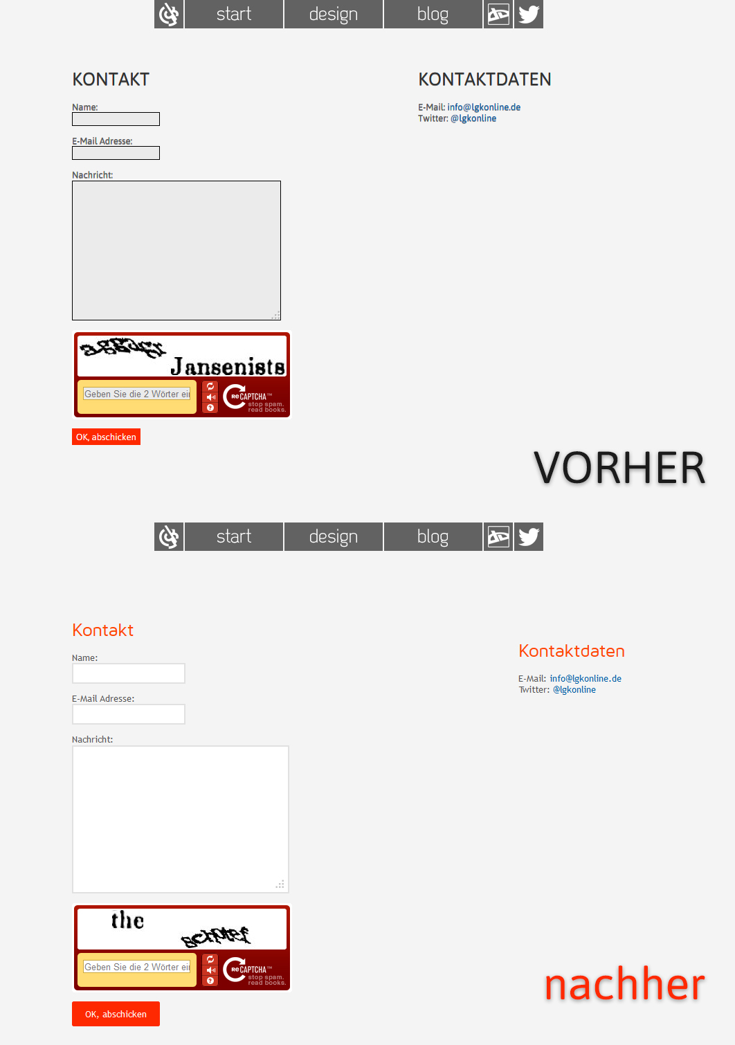 orange css im Einsatz! – LGK Blog